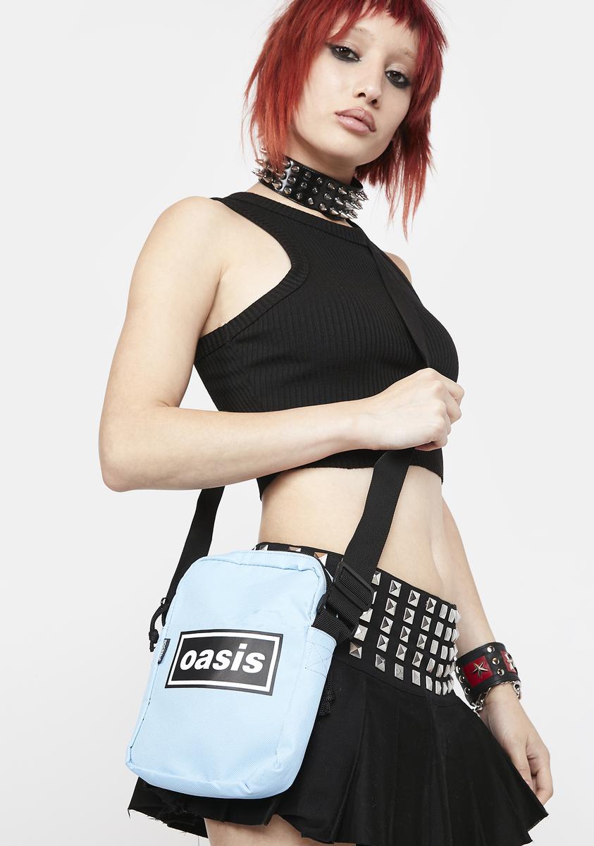 Rocksax Oasis Music Crossbody Bag - Blue – Dolls Kill