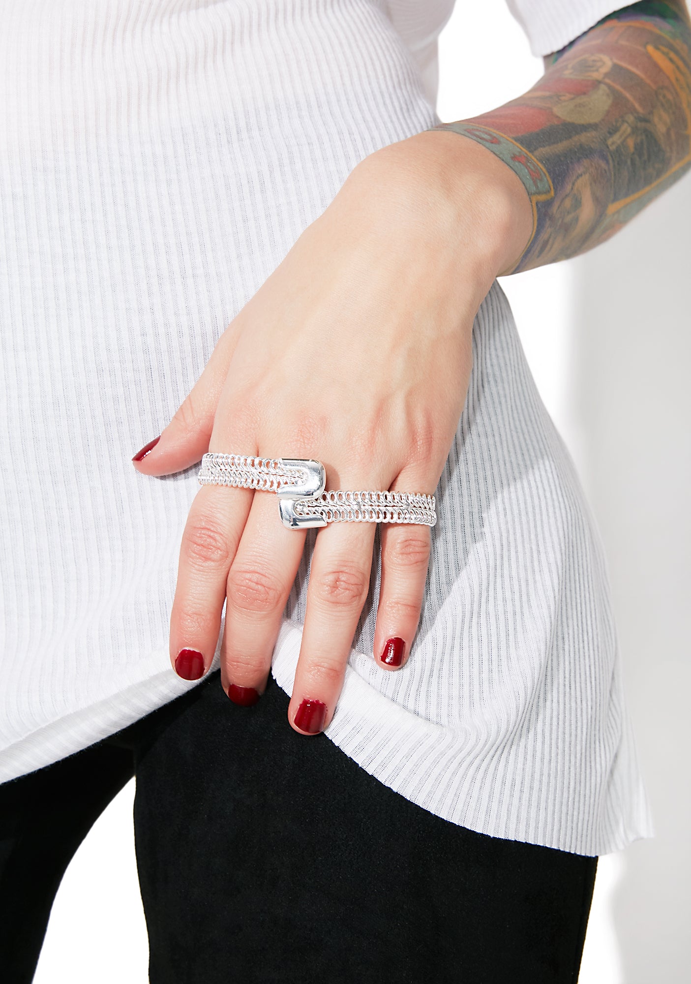 Yoof Triple Ring – Dolls Kill