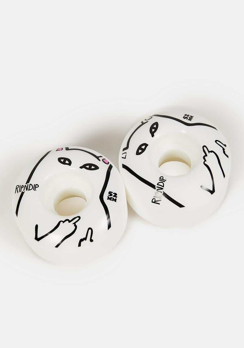 Ripndip Lord Nermal Character Skate Wheels – Dolls Kill