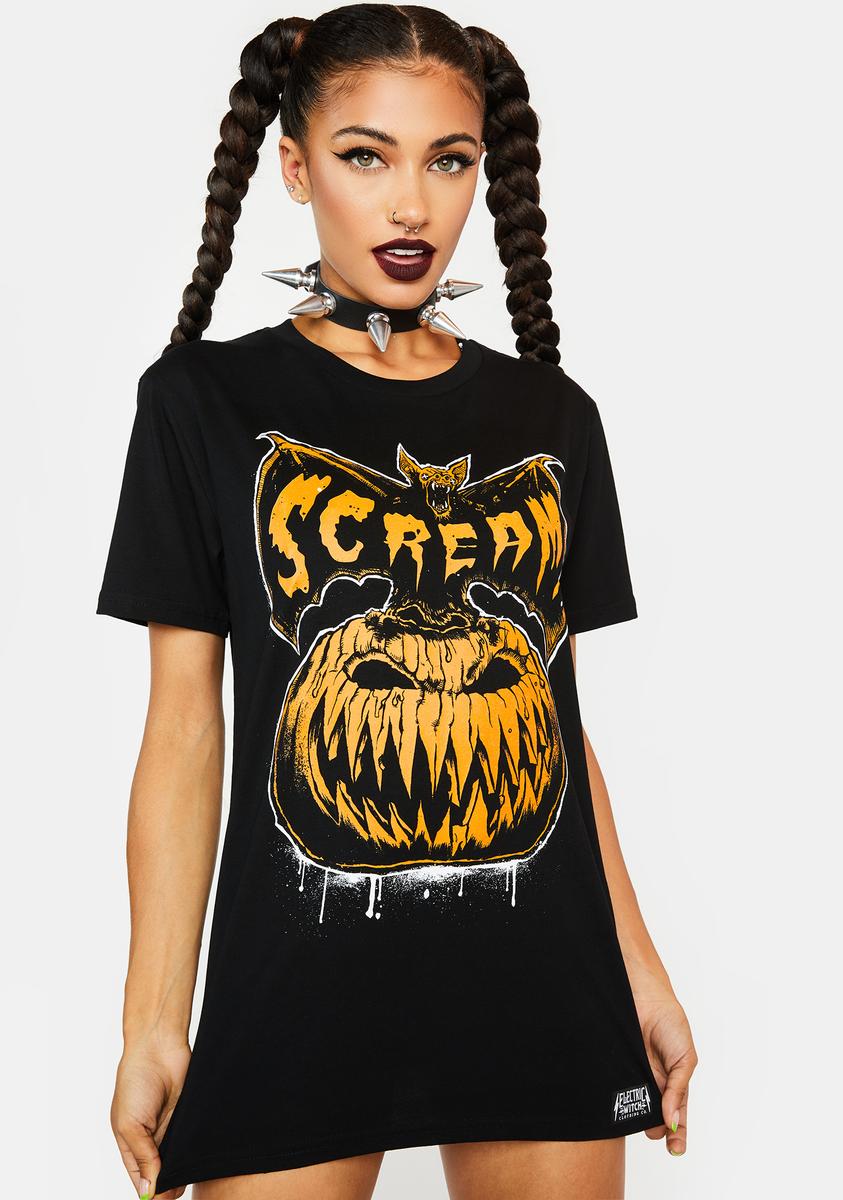 Electric Witch Scream Graphic Tee – Dolls Kill