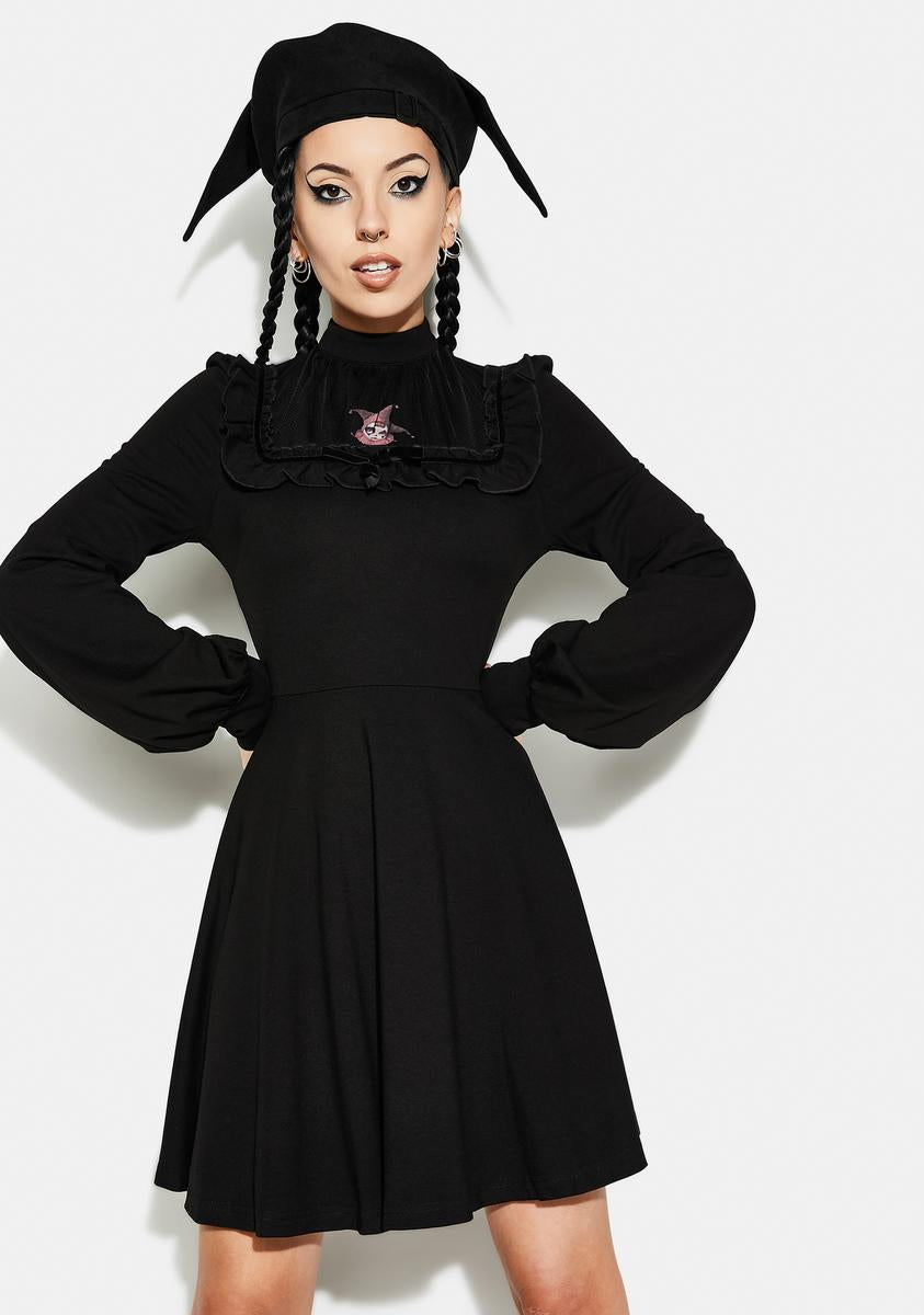 Punk Rave Daily Life Clown Print Dress – Dolls Kill