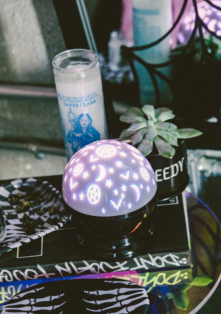 Dolls Home Rotating Celestial Night Light - Black – Dolls Kill