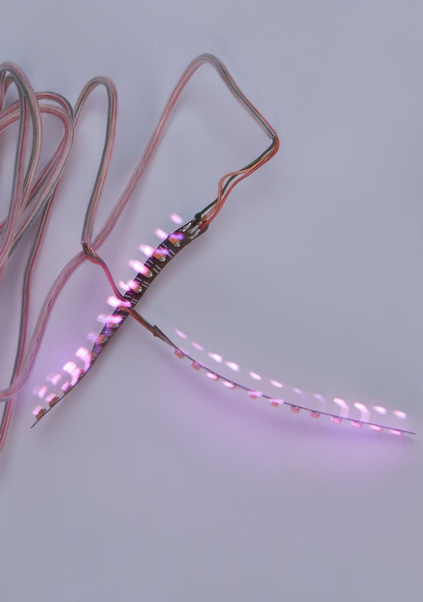 Cyberdog Light-Up Lash Gadget - Pink – Dolls Kill