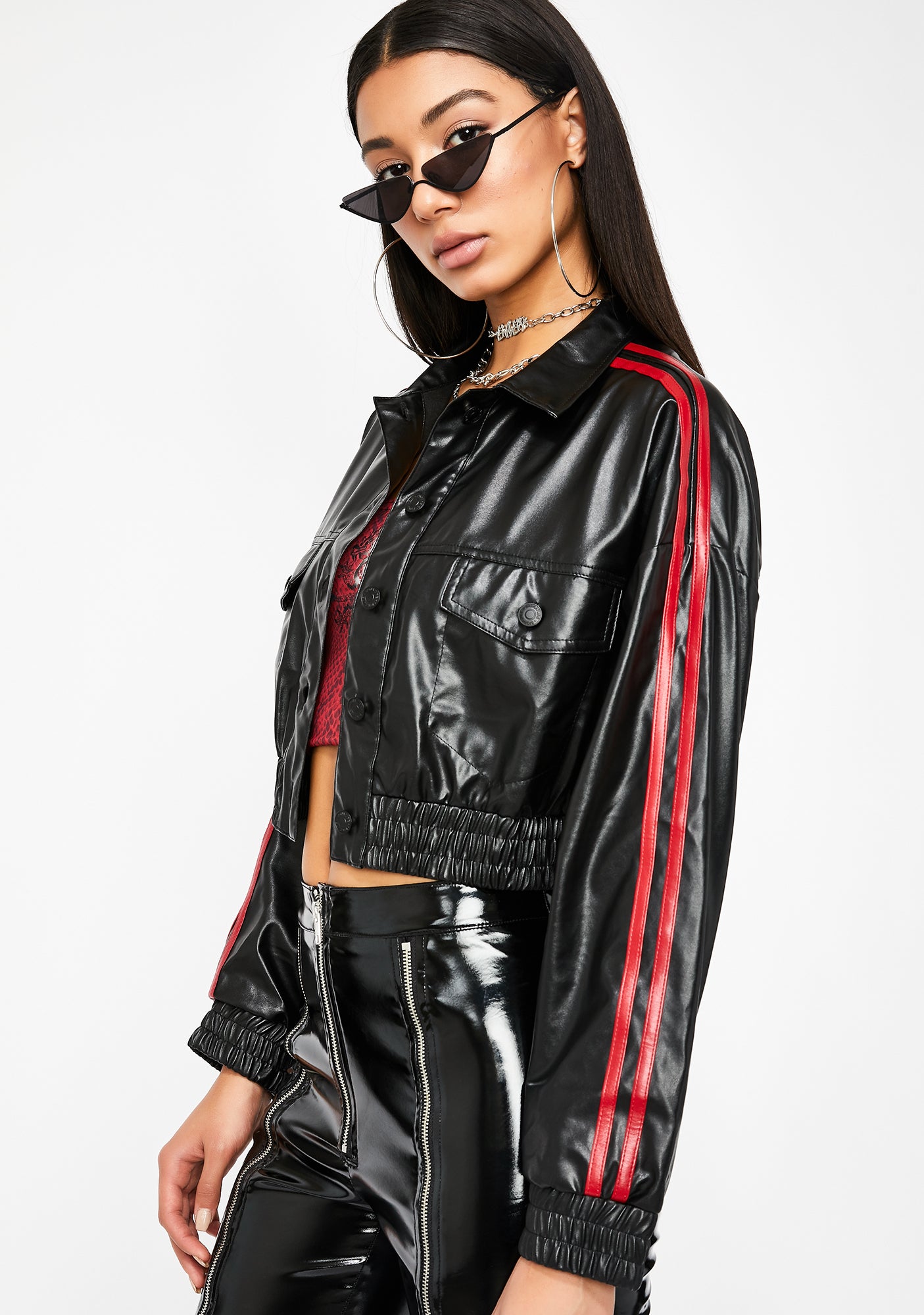 Hold Up Crop Jacket – Dolls Kill