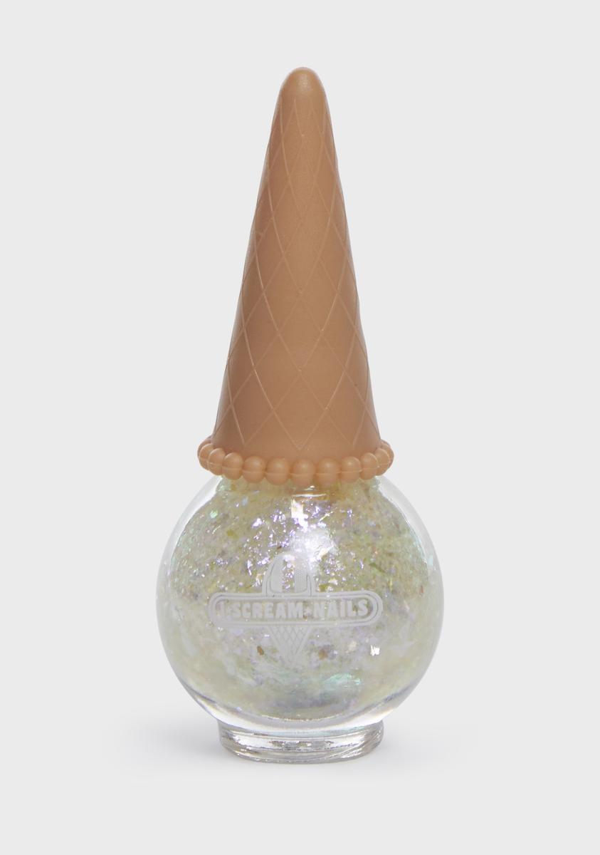 I Scream Nails Flake Iridescent Glitter Polish - Purple – Dolls Kill