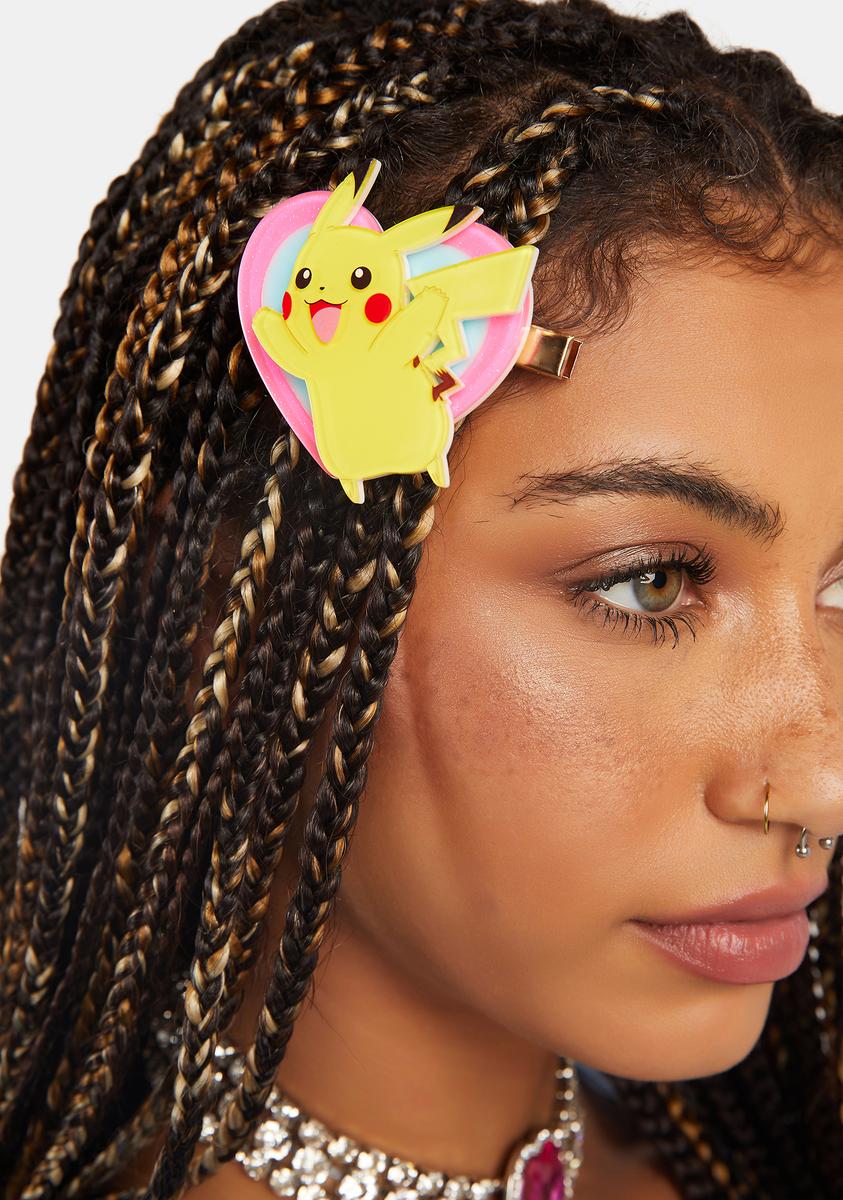 Irregular Choice Pikachu Pokemon Hair Slide - Yellow – Dolls Kill