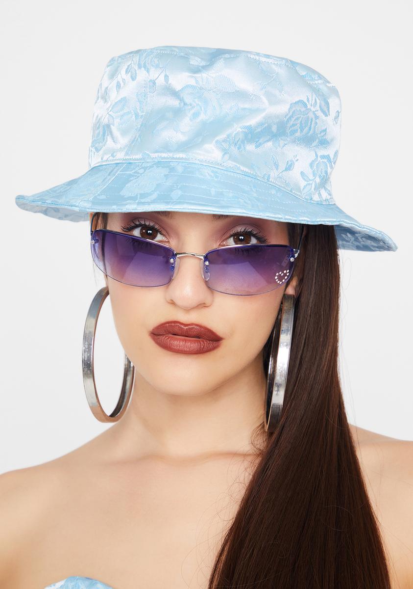 Rojas Satin Bucket Hat – Dolls Kill