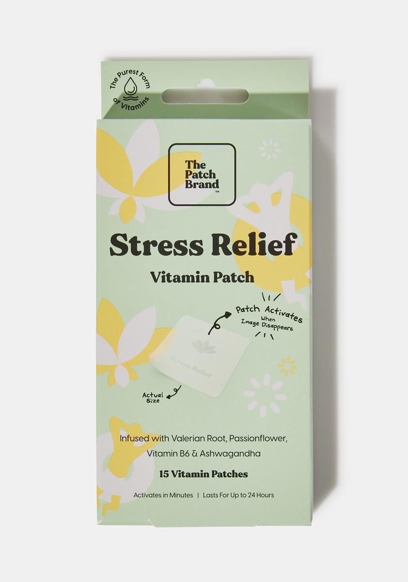 The Patch Brand Stress Relief Vitamin Patches - Green – Dolls Kill