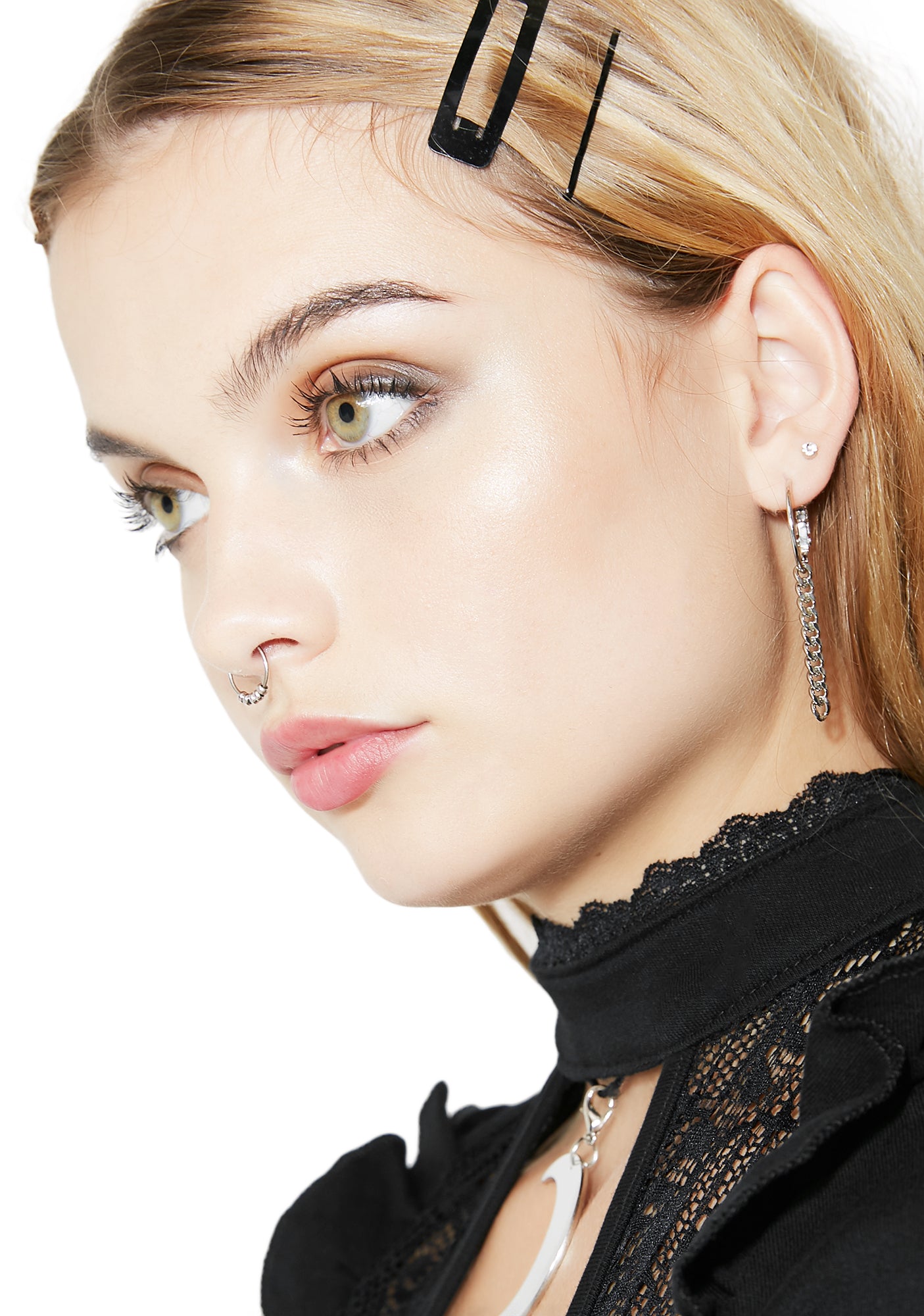 Mismatch Mini Hoop Earrings – Dolls Kill