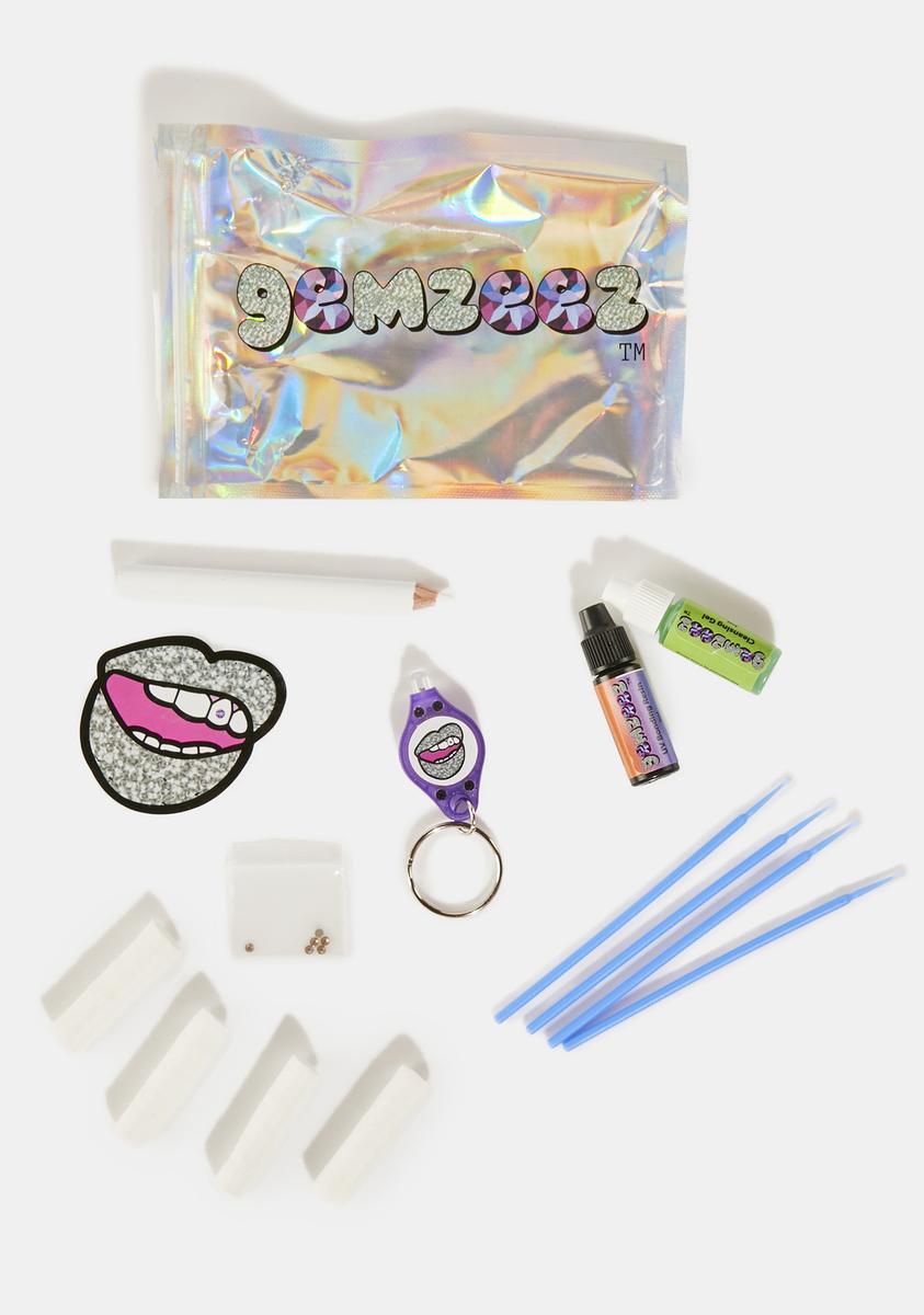 Gemzeez Gold Teeth Gemz Starter Kit – Dolls Kill