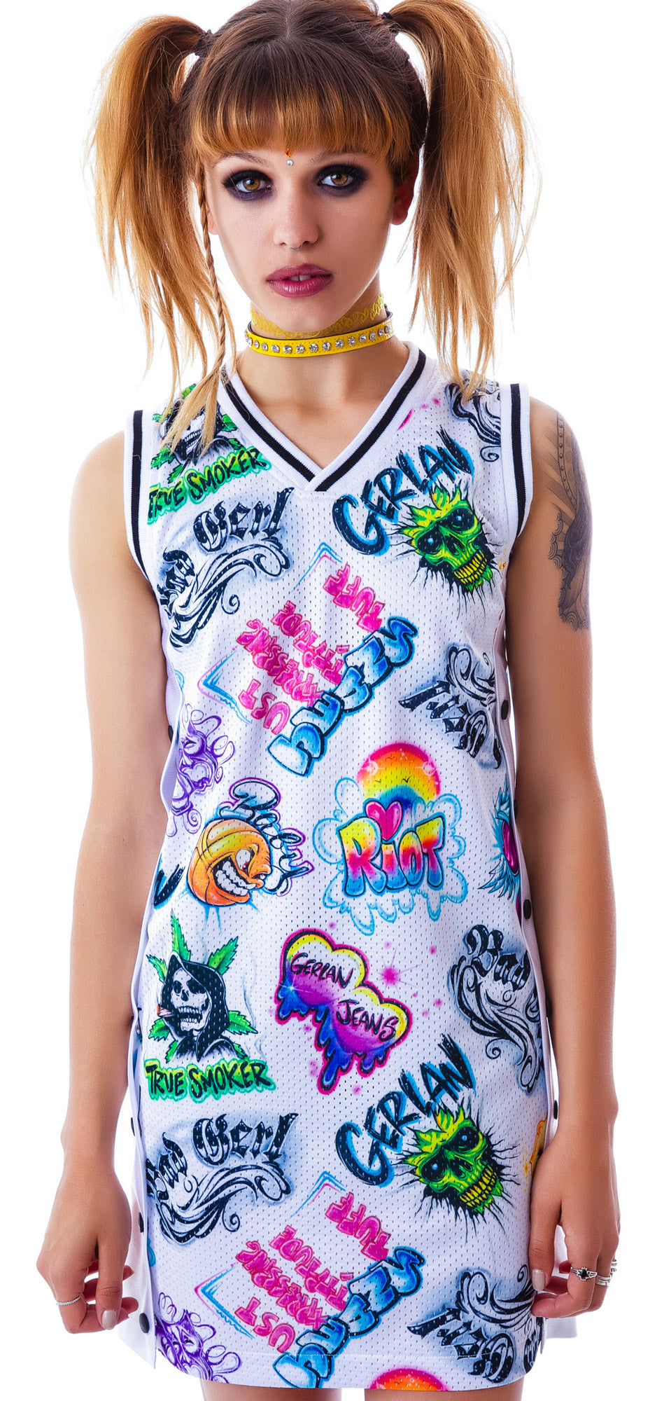 Gerl Unit B-Ball Dress – Dolls Kill
