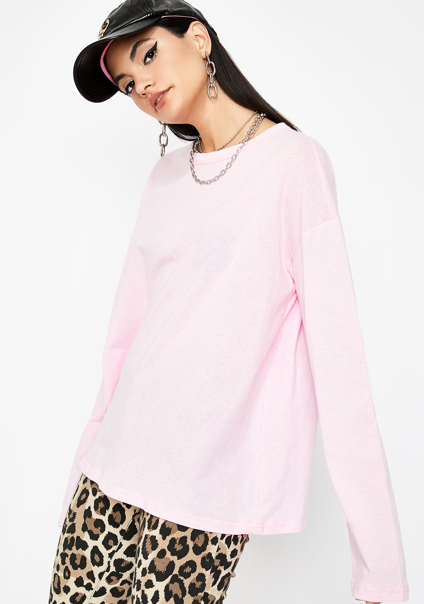 Maxin' N' Relaxin' Long Sleeve Tee – Dolls Kill