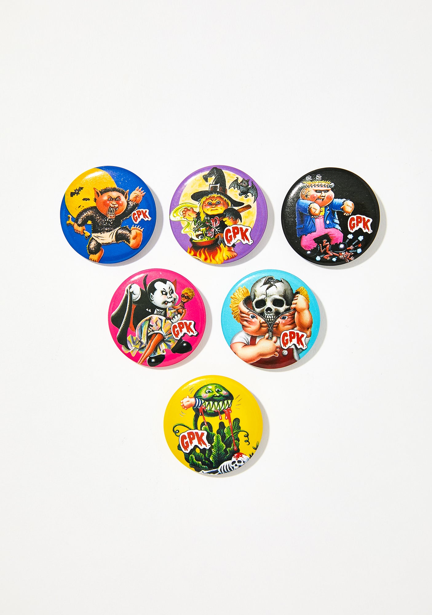 Garbage Pail Kids Button Set – Dolls Kill