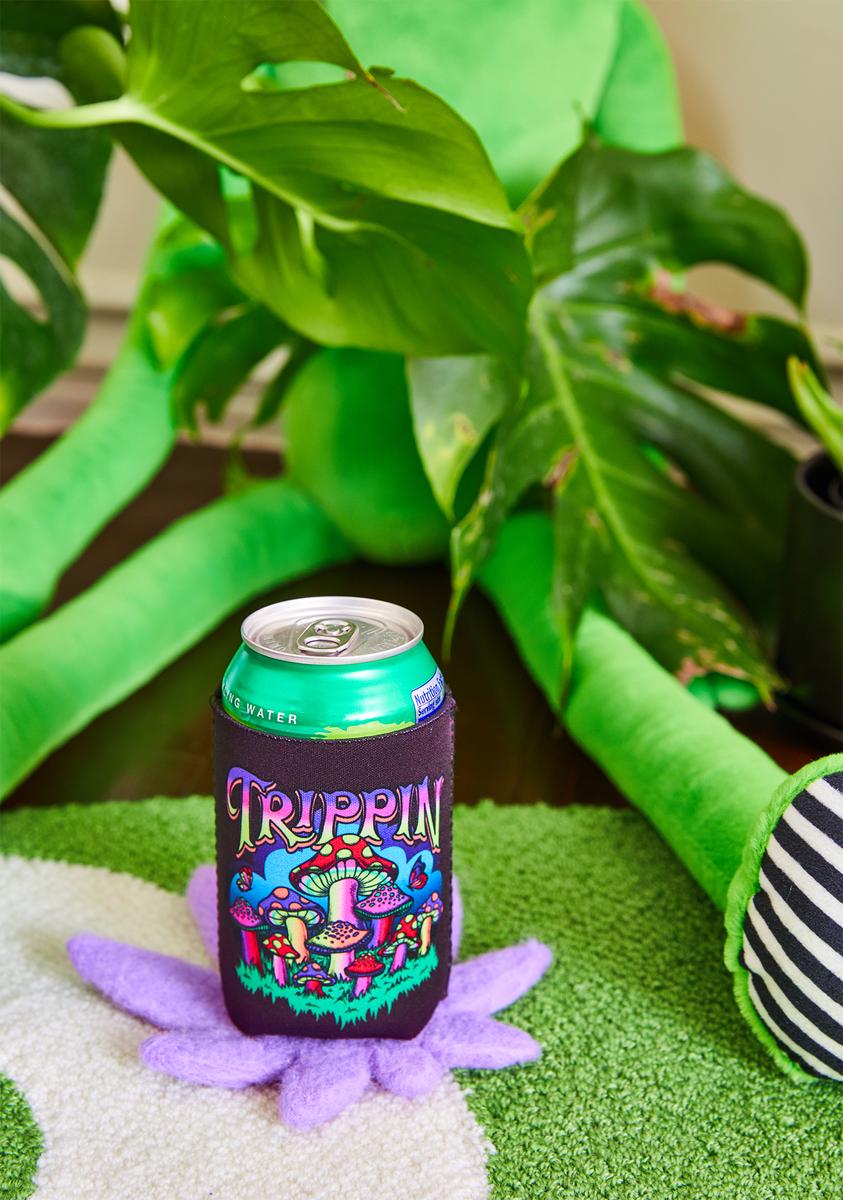 Dolls Home Trippy Mushroom Print Soft Koozie – Dolls Kill