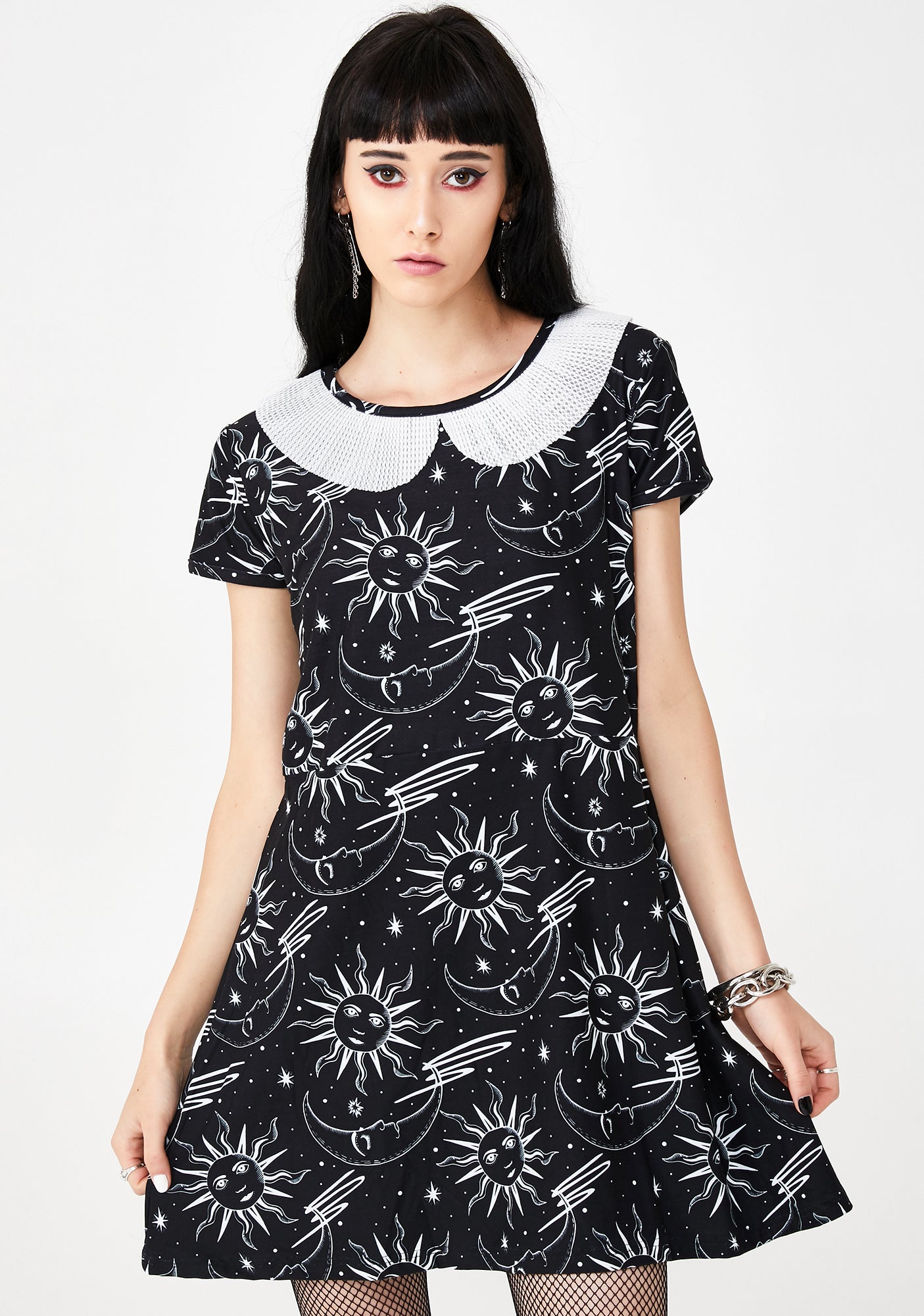 Celestial A-Line Mini Dress – Dolls Kill