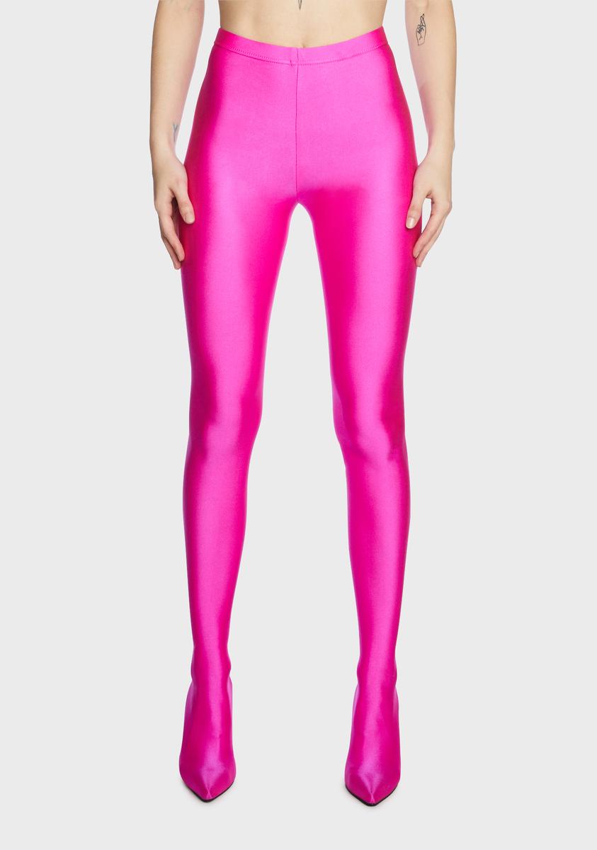 AZALEA WANG High Waisted Stiletto Legging Boots - Fuchsia – Dolls Kill