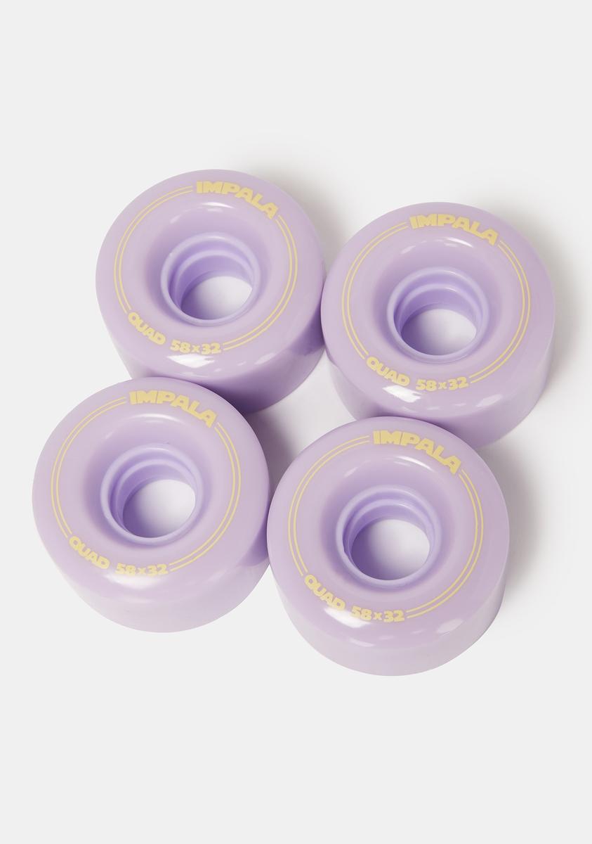 Impala Rollerskates Lilac 4 Pack Quad Wheels – Dolls Kill