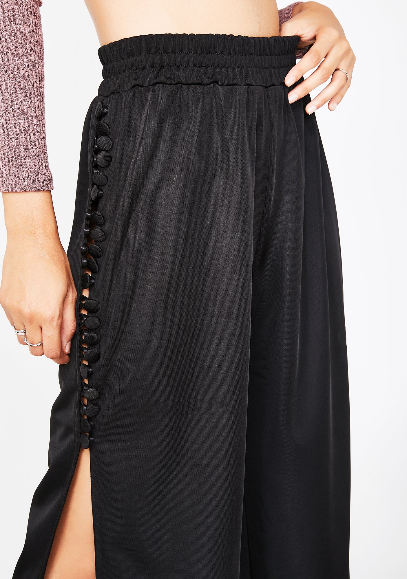 Vagabond Vixen Side Slit Pants – Dolls Kill