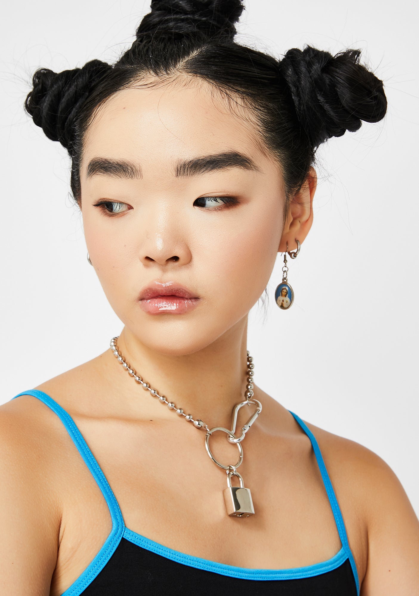 Ball Chain Choker O-ring Lock – Dolls Kill