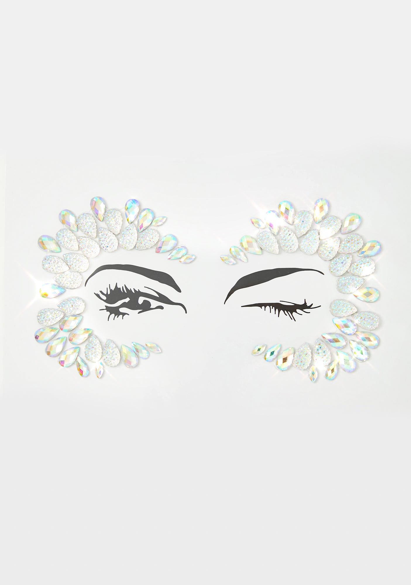 Crystal Diamond Face Jewel – Dolls Kill