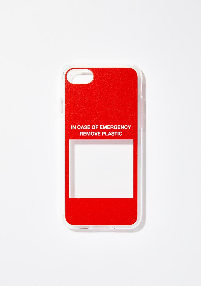 In Case Of Emergency iPhone Case – Dolls Kill