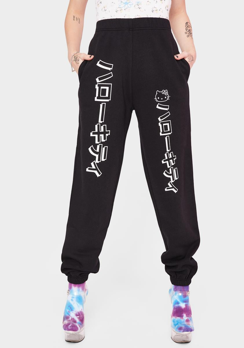 NGOrder Hello Kitty Graphic Joggers – Dolls Kill