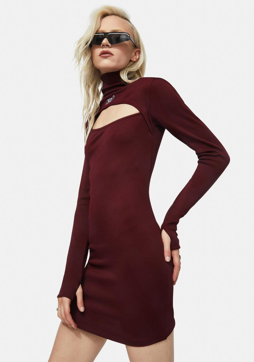 Slash Chest Mini Dress – Dolls Kill