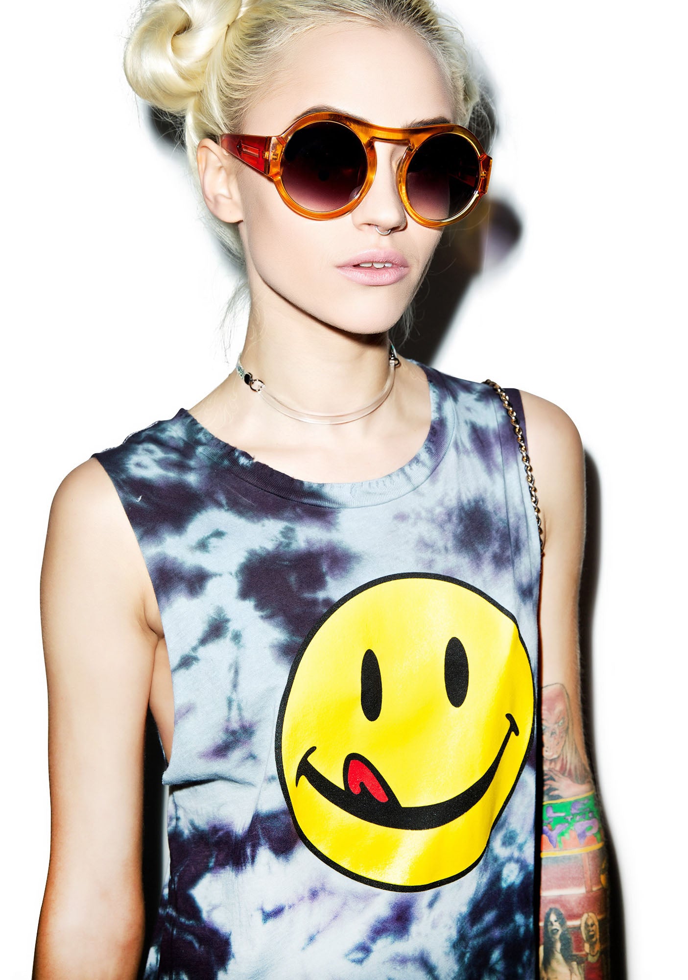 Lickity Split Destroyed Tank Top – Dolls Kill