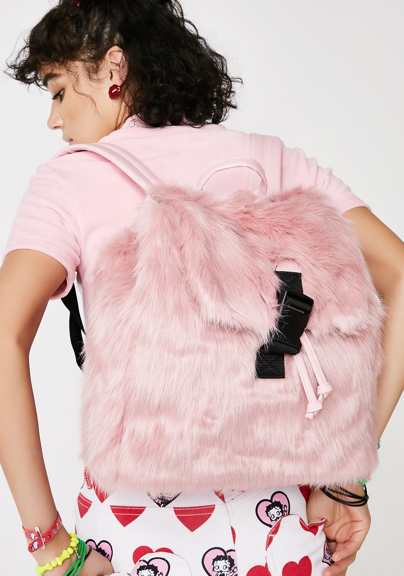 Candy Fur Backpack – Dolls Kill