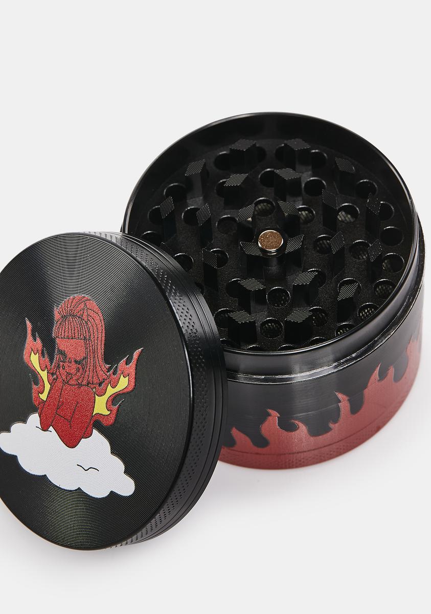 Valfre Devil Graphic Grinder - Black – Dolls Kill