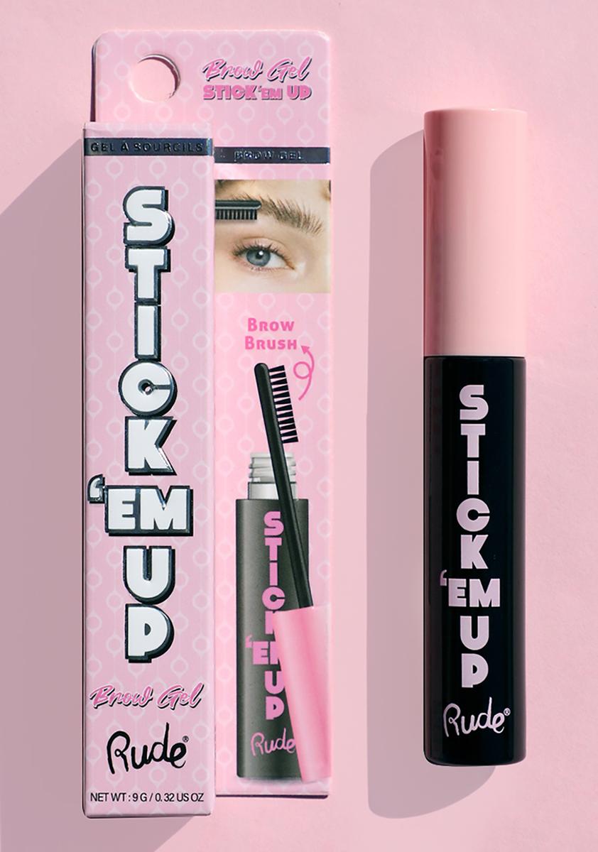 Rude Cosmetics Eyebrow Gel - Black/Pink – Dolls Kill