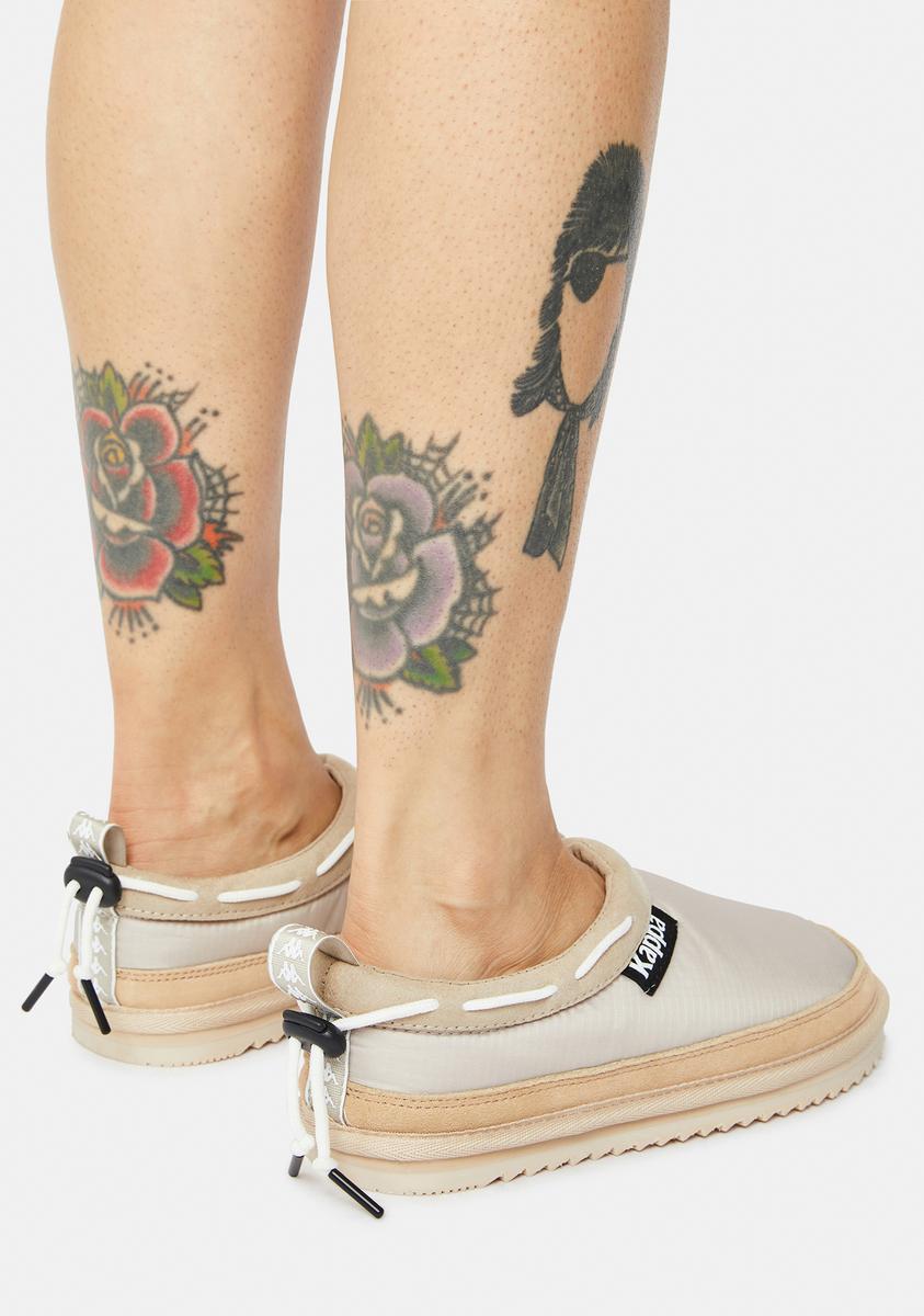 Kappa Beige 222 Banda Mules – Dolls Kill