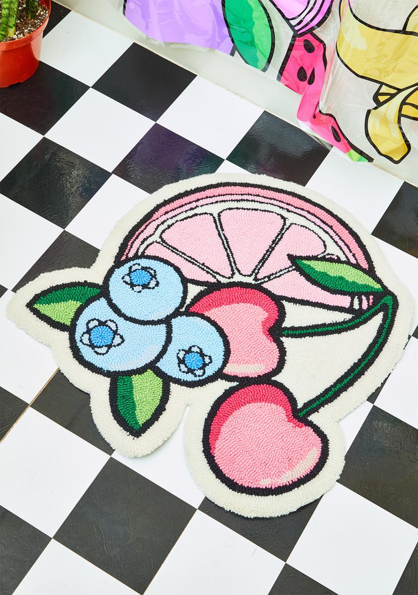 Dolls Home Fruit Bath Rug - Multi – Dolls Kill