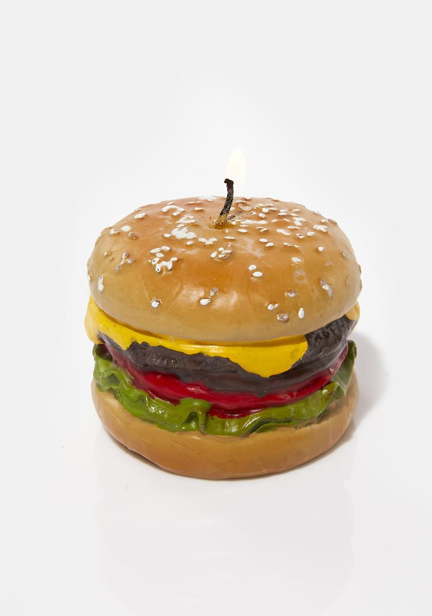 Unscented Burger Candle – Dolls Kill