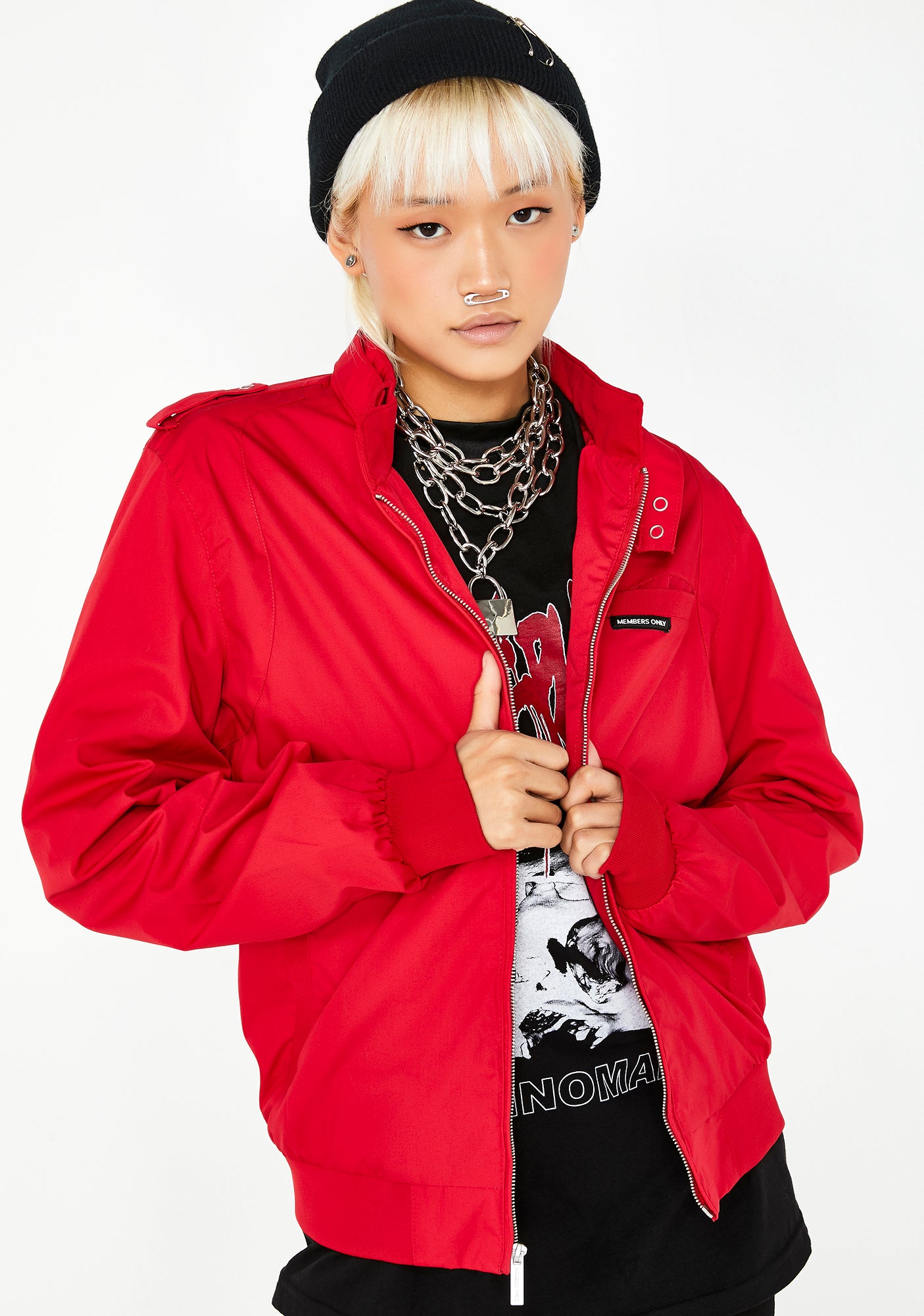 Flame Iconic Racer Jacket – Dolls Kill