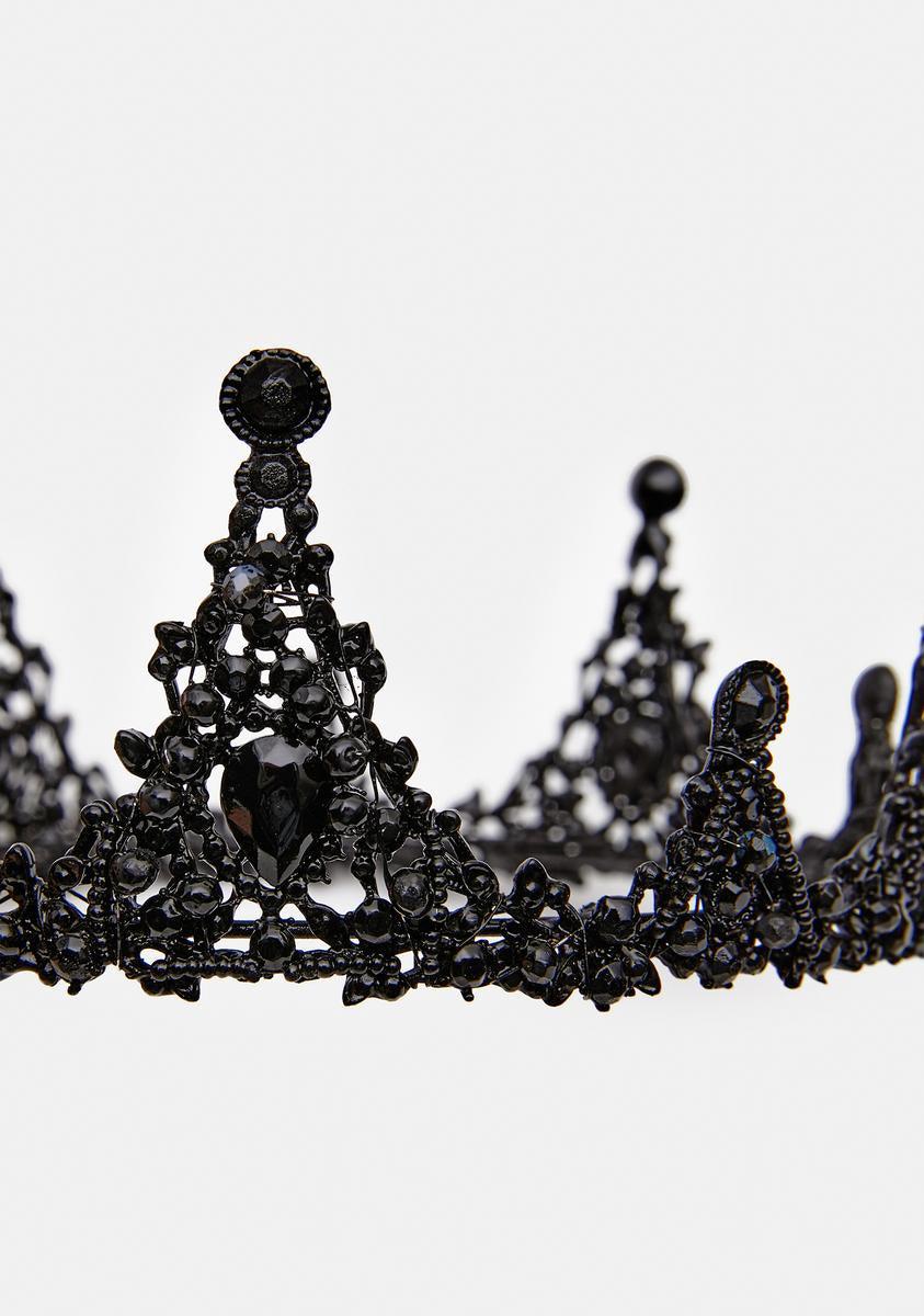 Eva Lady Black Gothic Queen Crown – Dolls Kill