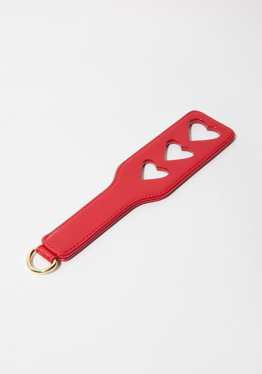 Regalia Red Heart Spanking Paddle – Dolls Kill