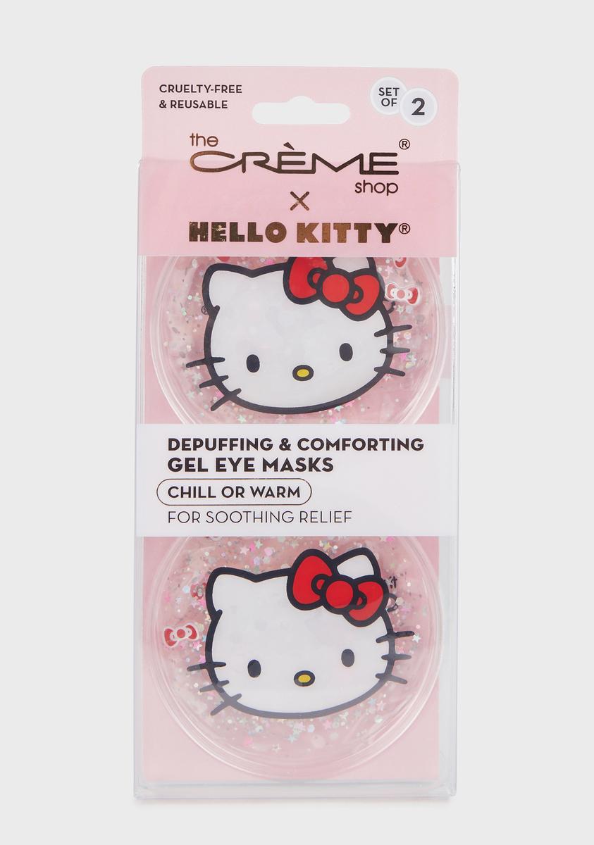 The Creme Shop Reusable Hello Kitty Gel Eye Masks - Pink – Dolls Kill