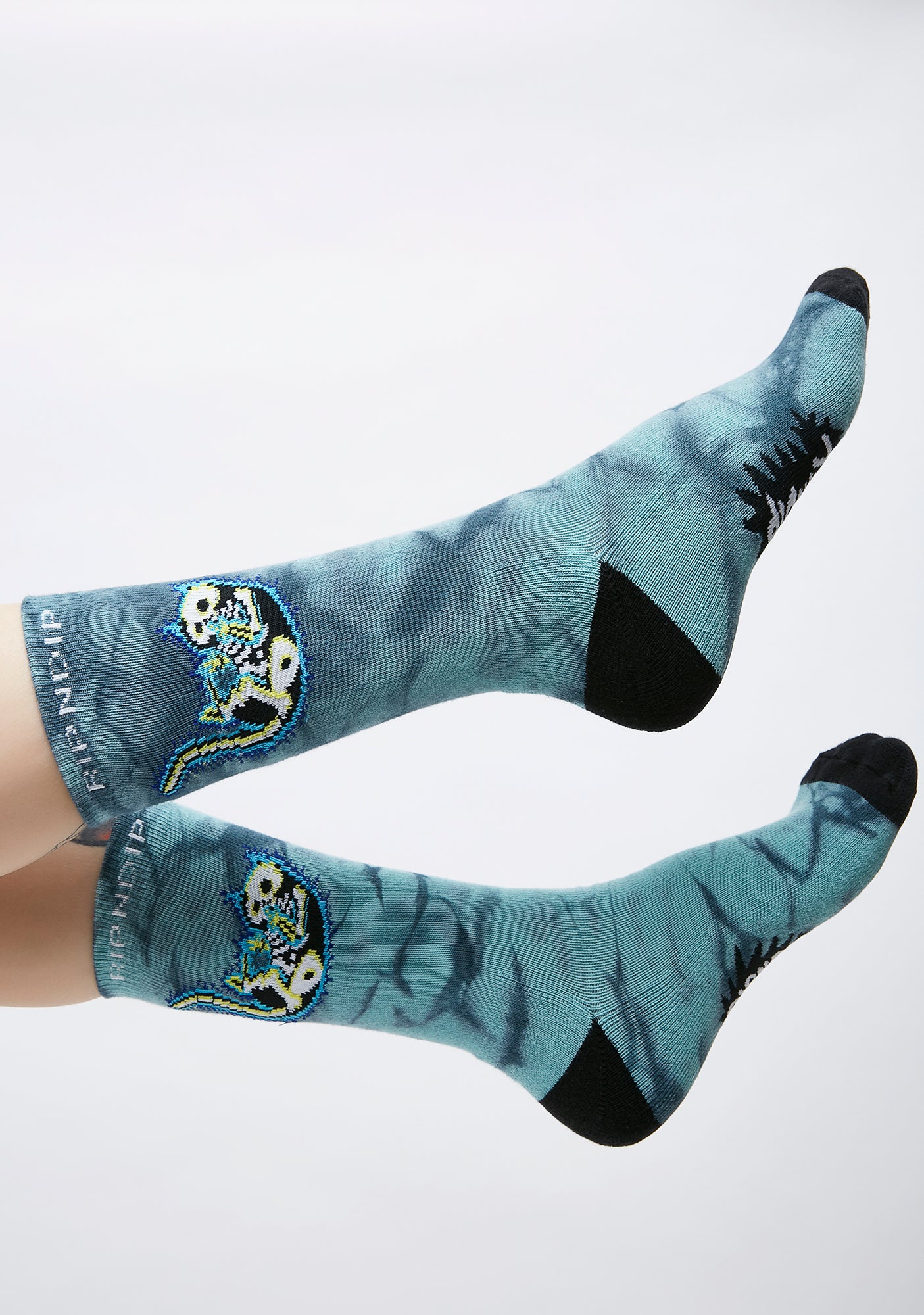 Deep Sea Falling Electrocuted Socks – Dolls Kill