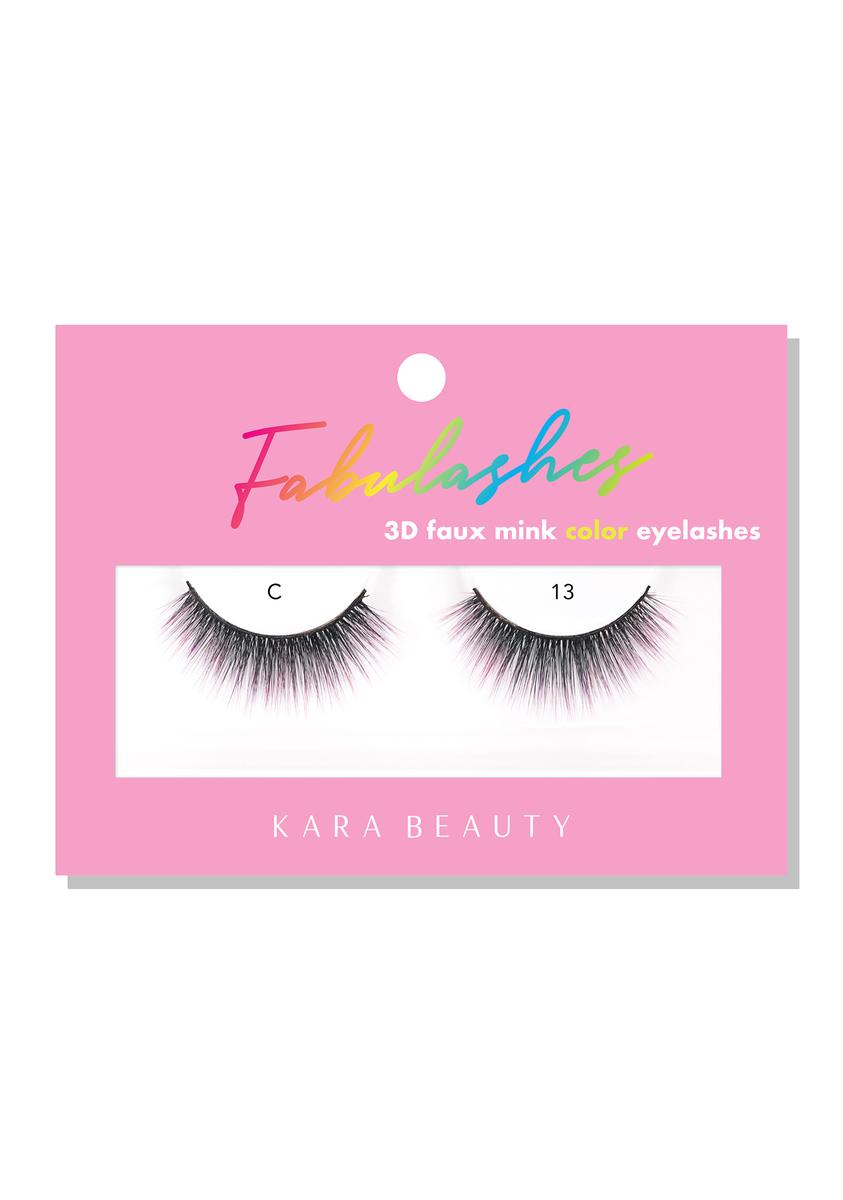 Kara Beauty Light Pink Tipped Reusable Faux Mink Eyelashes – Dolls Kill