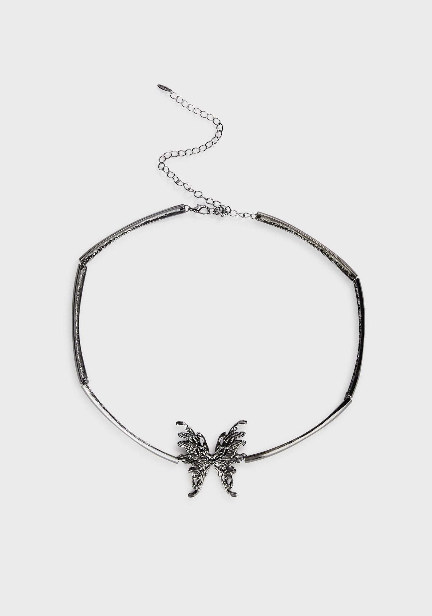 Butterfly Chain Belt - Silver – Dolls Kill