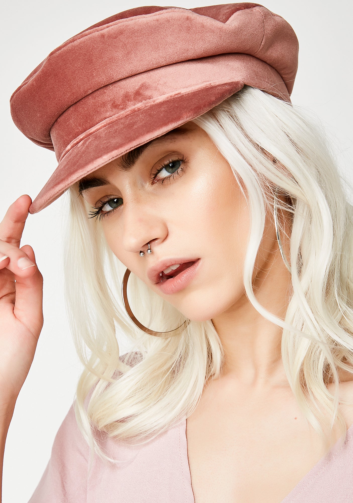 Lone Wolf Velvet Biker Hat – Dolls Kill