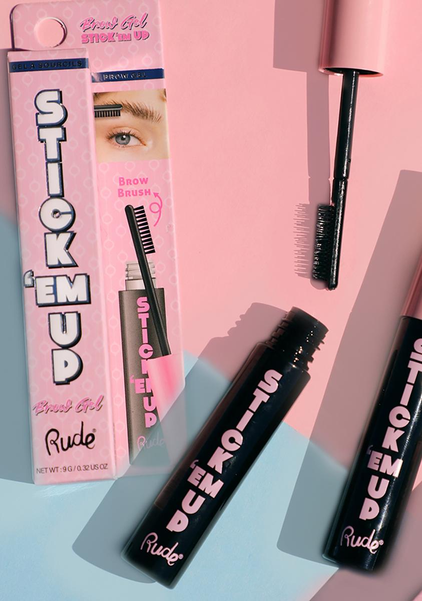 Rude Cosmetics Eyebrow Gel - Black/Pink – Dolls Kill