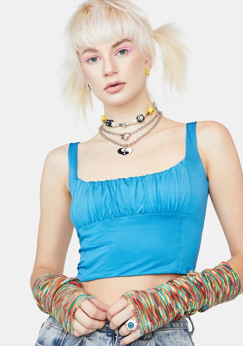 Set The Bar Cropped Tank – Dolls Kill