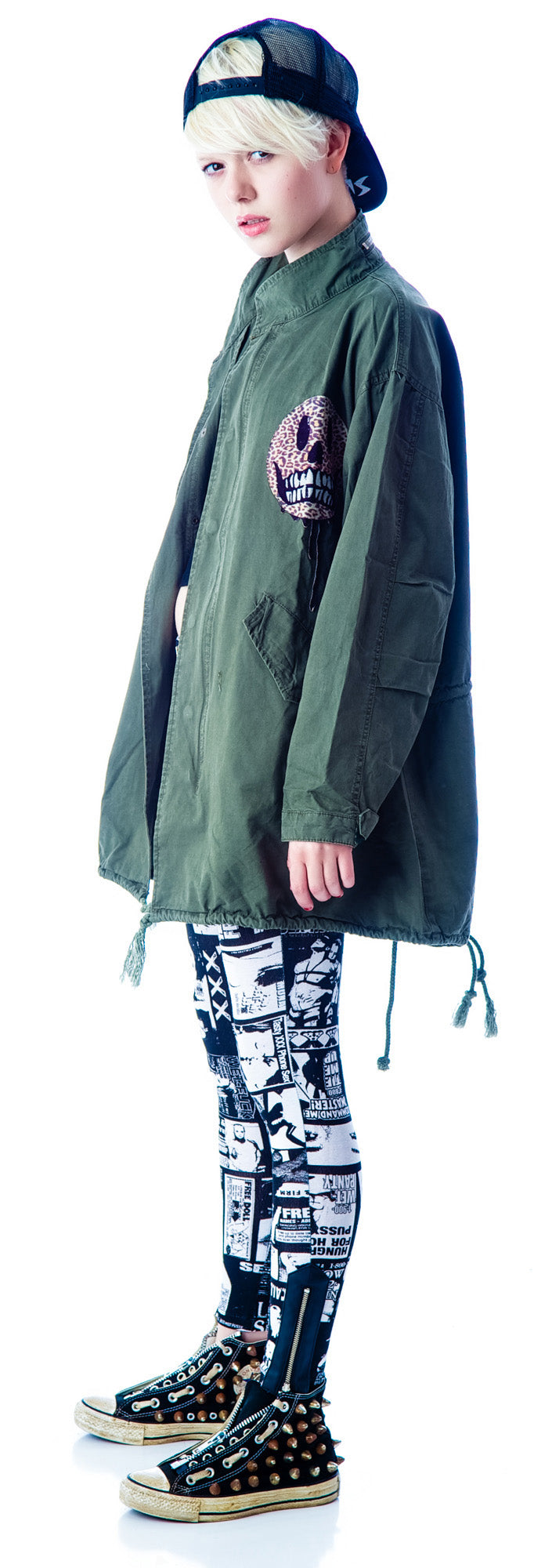 Skull Rocker Military Surplus Jacket – Dolls Kill