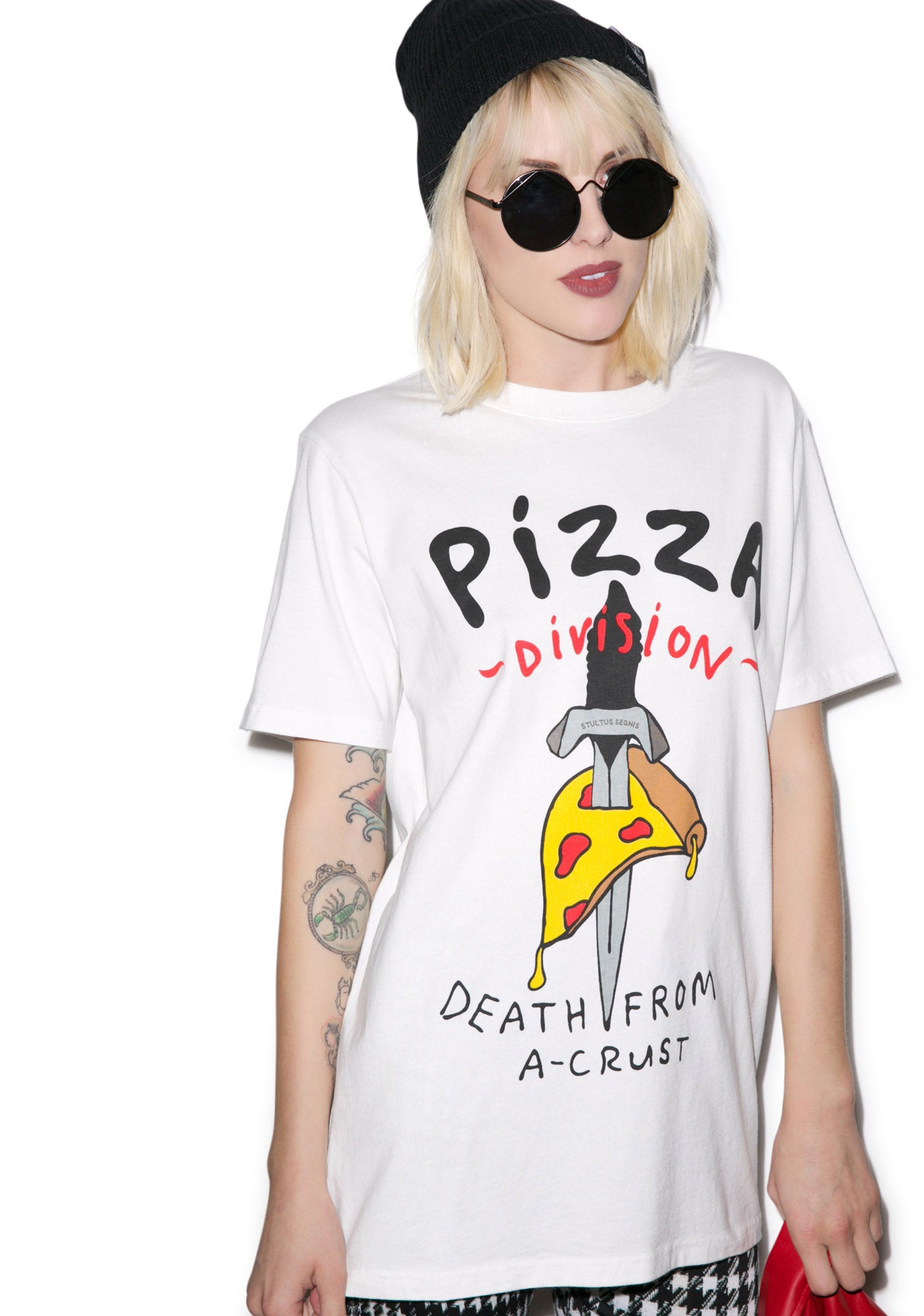 Pizza Death Tee – Dolls Kill