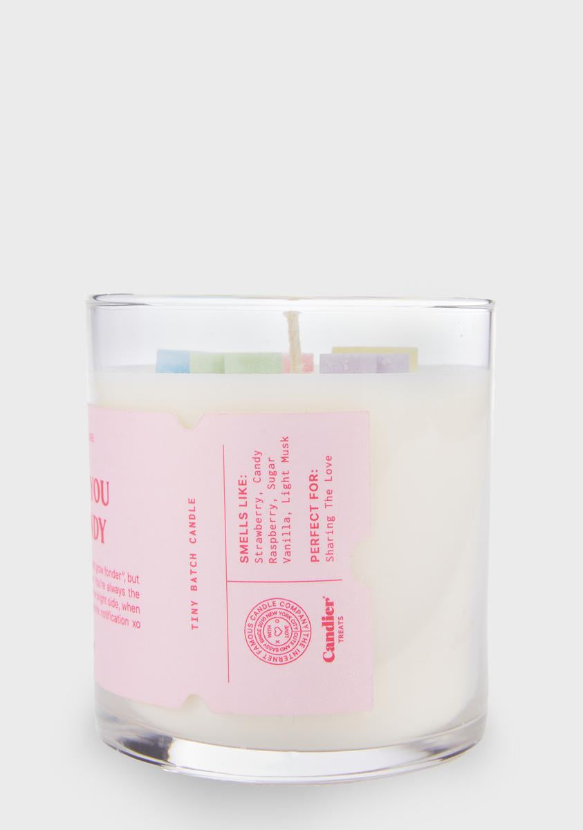 Ryan Porter Soy Heart Candy Candle - White – Dolls Kill