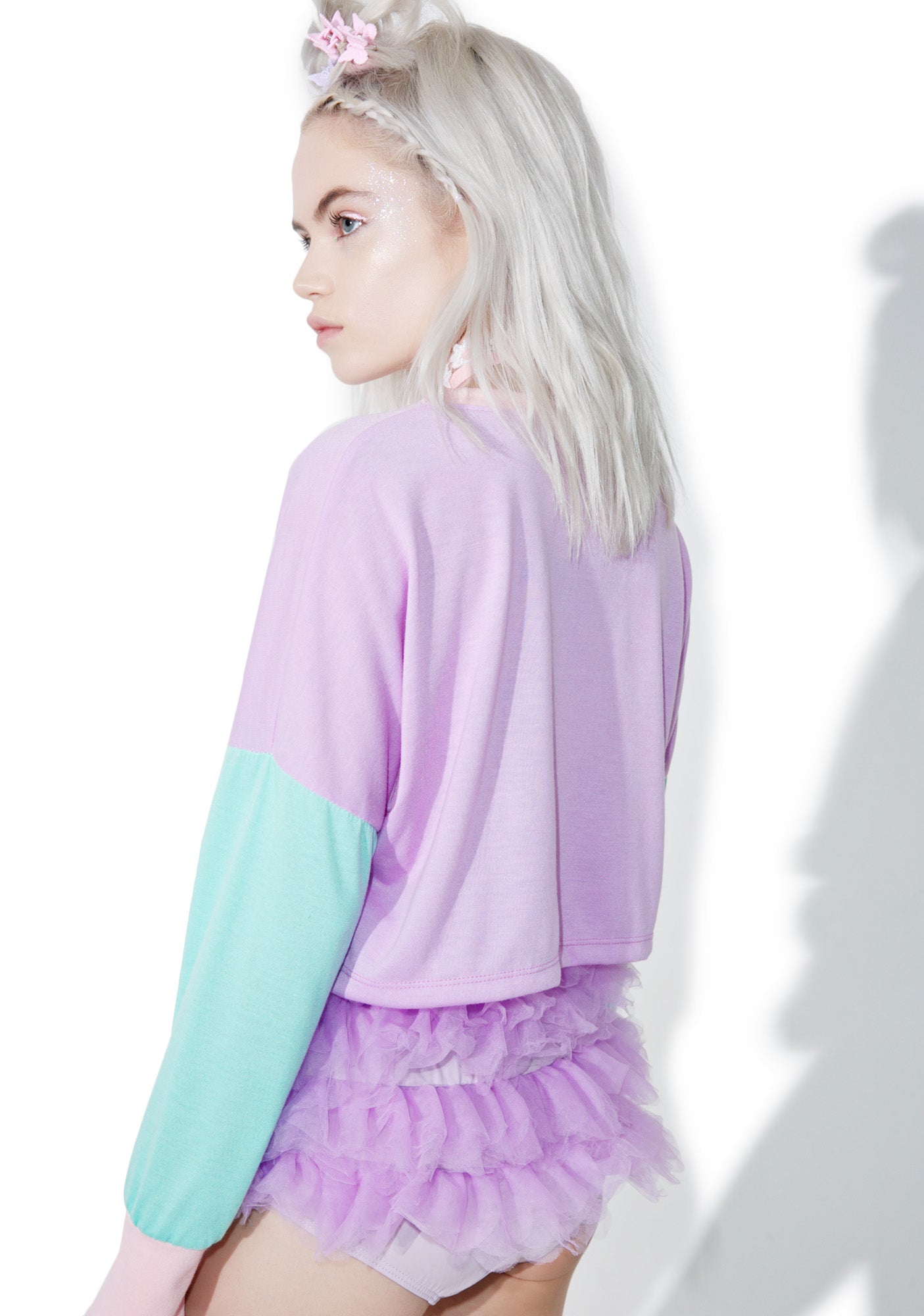 Magic Of Luv Crop Tee – Dolls Kill