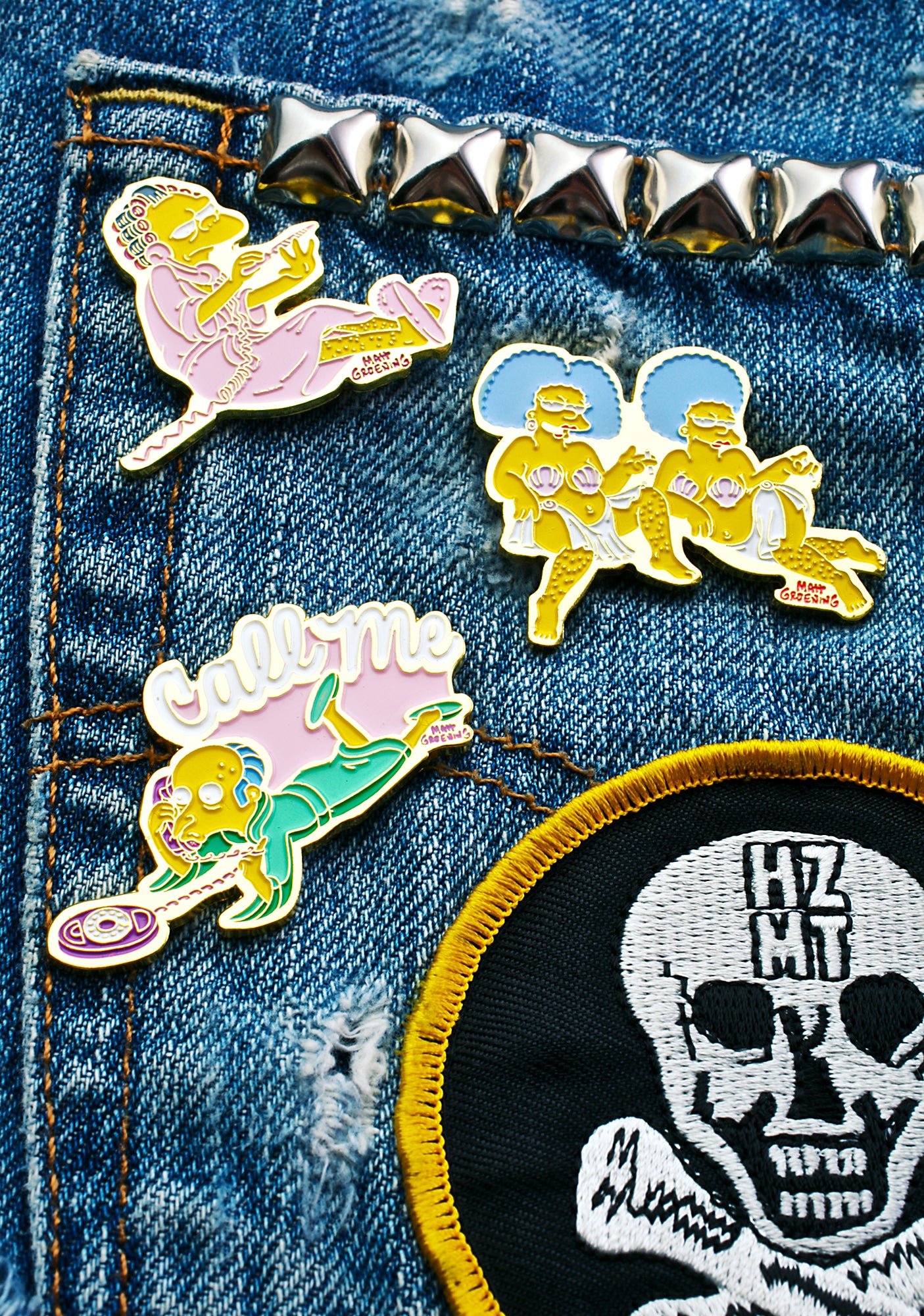 Moe Enamel Pin – Dolls Kill