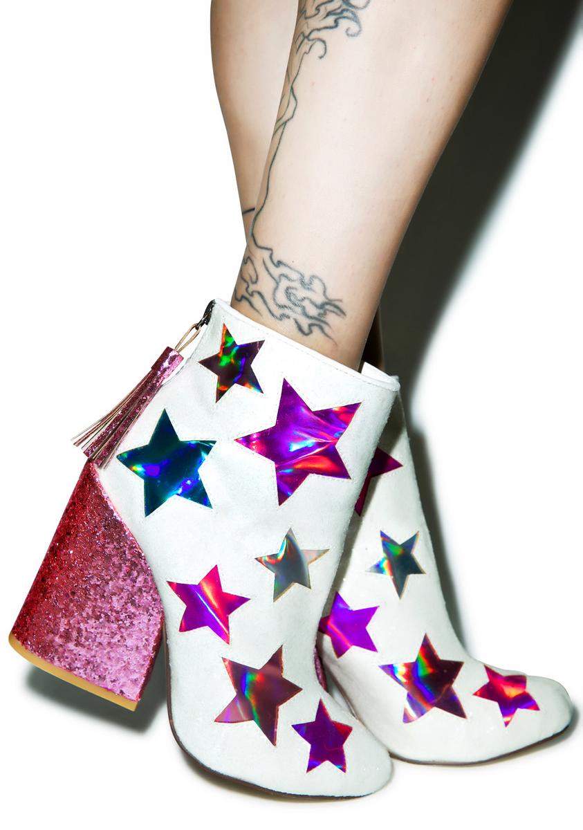 Gem Star Ankle Boots – Dolls Kill